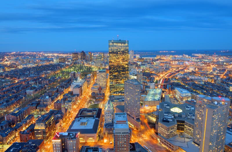 Boston Cityscape stock photo. Image of skyline, travel - 24233288