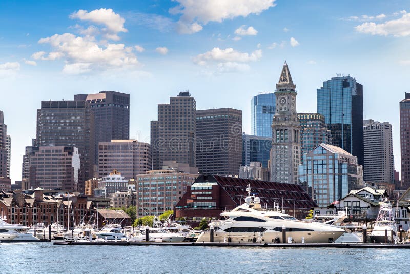 Boston cityscape, USA stock photo. Image of famous, modern - 244604682
