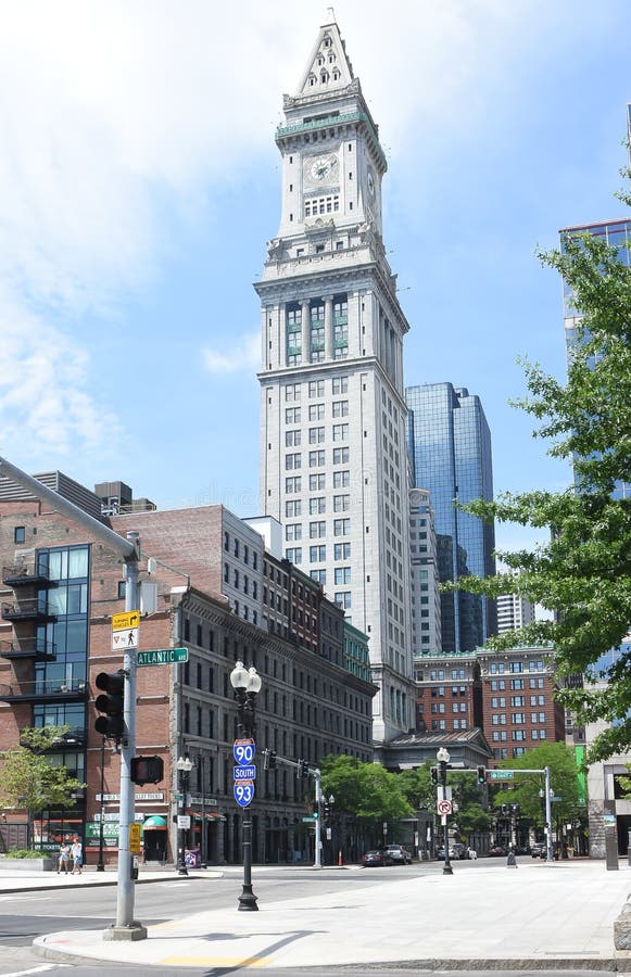 Boston Clock Tower editorial stock photo. Image of 2020 - 189127453