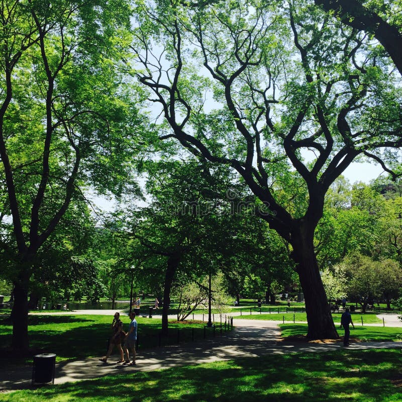 Boston common editorial photography. Image of england - 92676167