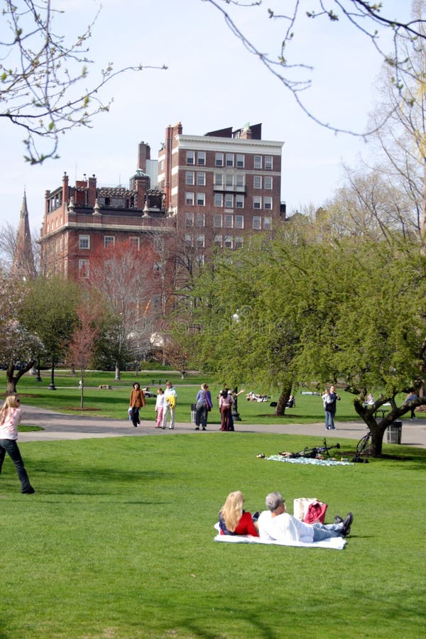 Boston Common and Public Garden, USA Editorial Image - Image of boston ...
