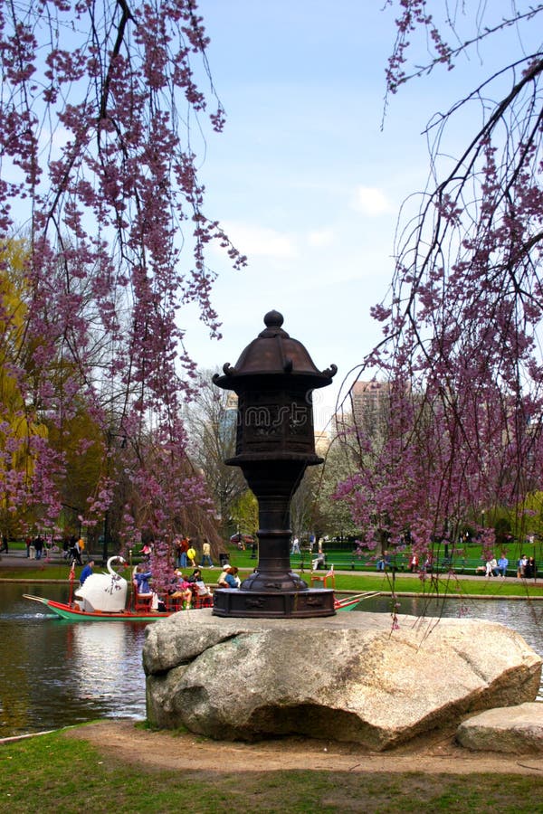 Boston Common and Public Garden, USA Editorial Stock Photo - Image of ...