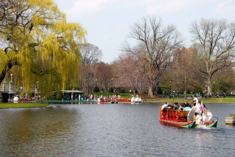 Boston Common and Public Garden, USA Stock Photo - Image of park ...