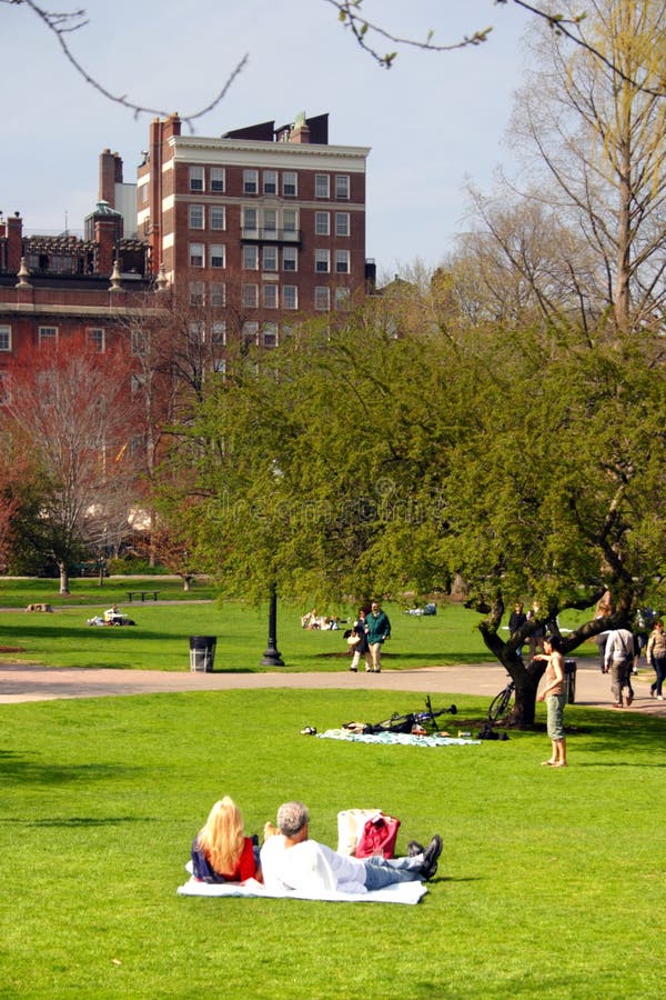 Boston Common and Public Garden, USA Editorial Image - Image of outdoor ...
