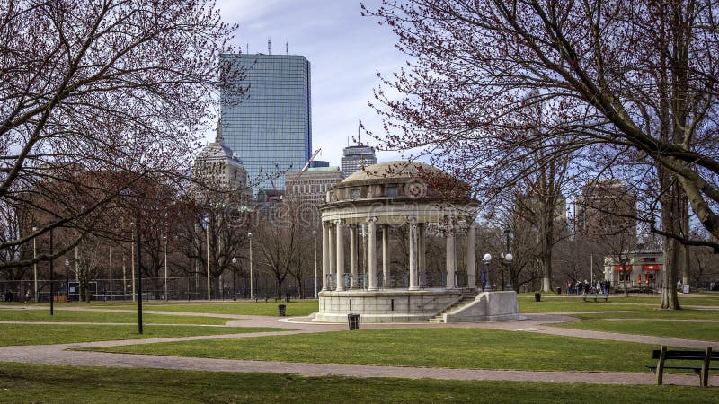 The Boston Commons editorial photography. Image of cityscape - 312708872