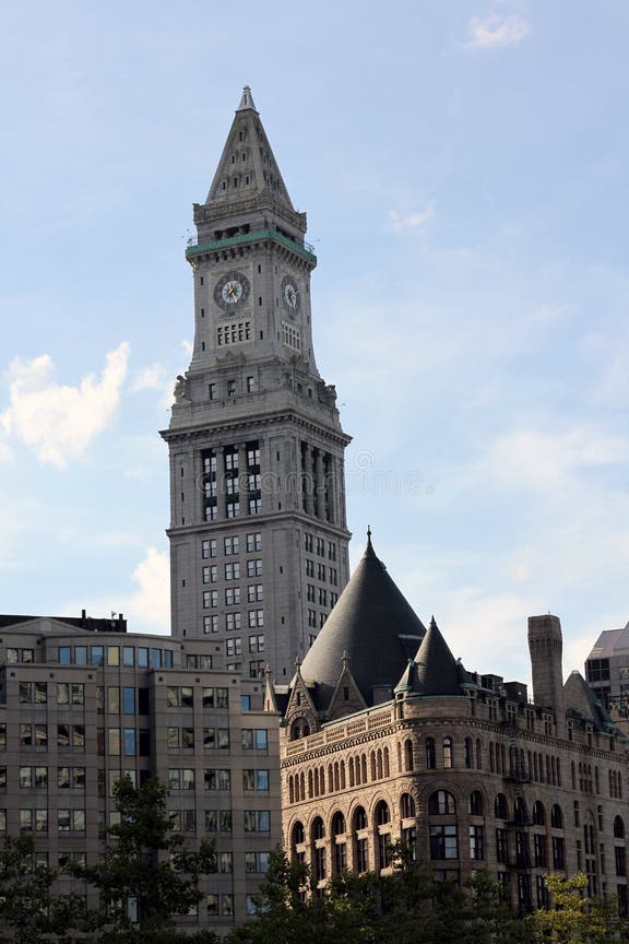 Boston Custom House Tower stock image. Image of massachusetts - 20893063
