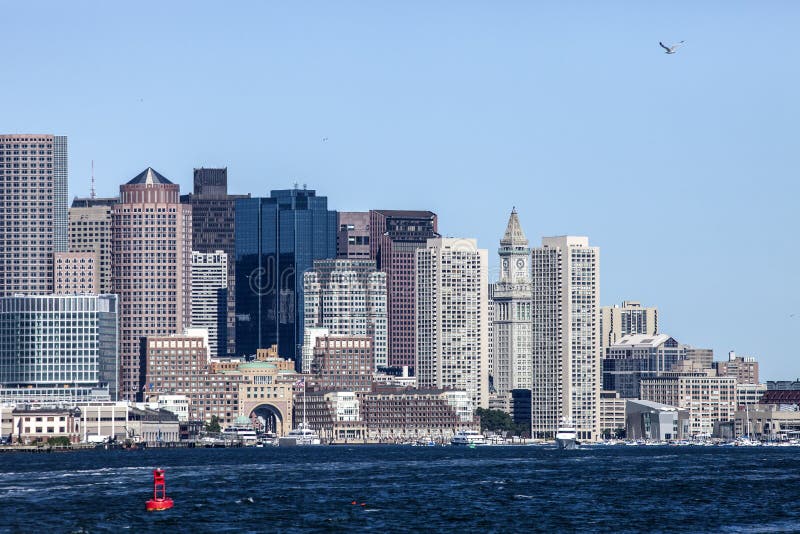 Boston del centro fotografia stock. Immagine di corsa - 34878156