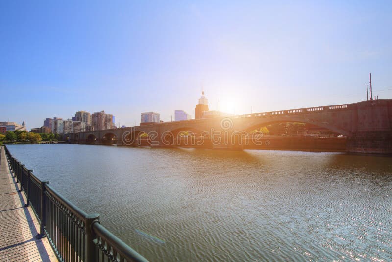 Boston downtown bridges stock image. Image of city, modern - 174095263