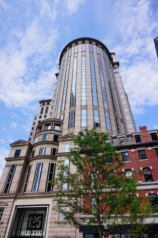 Boston downtown building editorial image. Image of downtown - 98704020