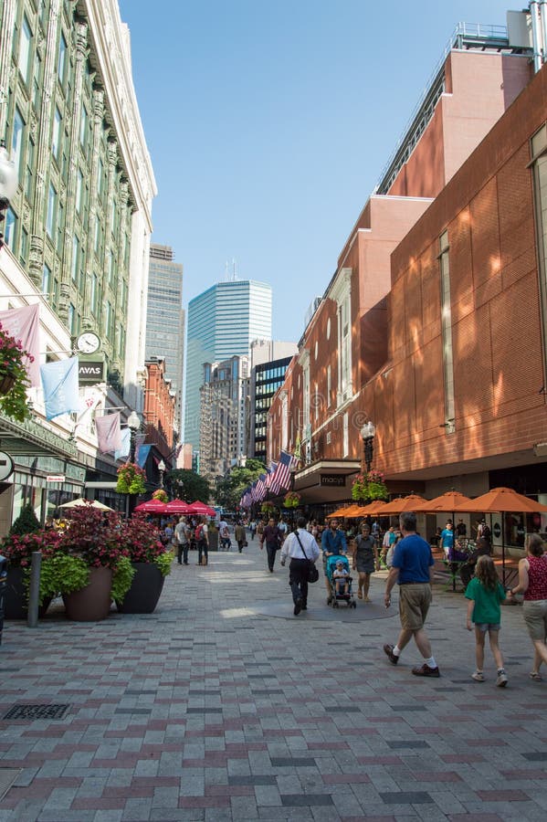 Bâtiment Du Centre De Boston Image stock éditorial - Image du ...