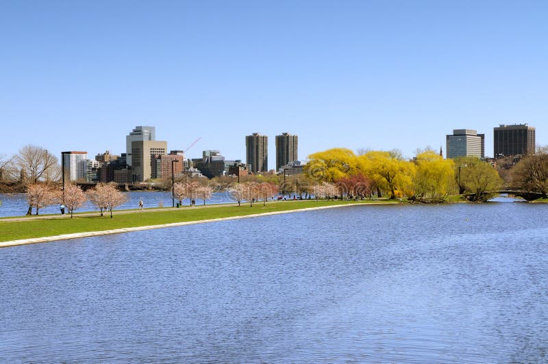 Boston Esplanade stock photo. Image of charles, boston - 9159732