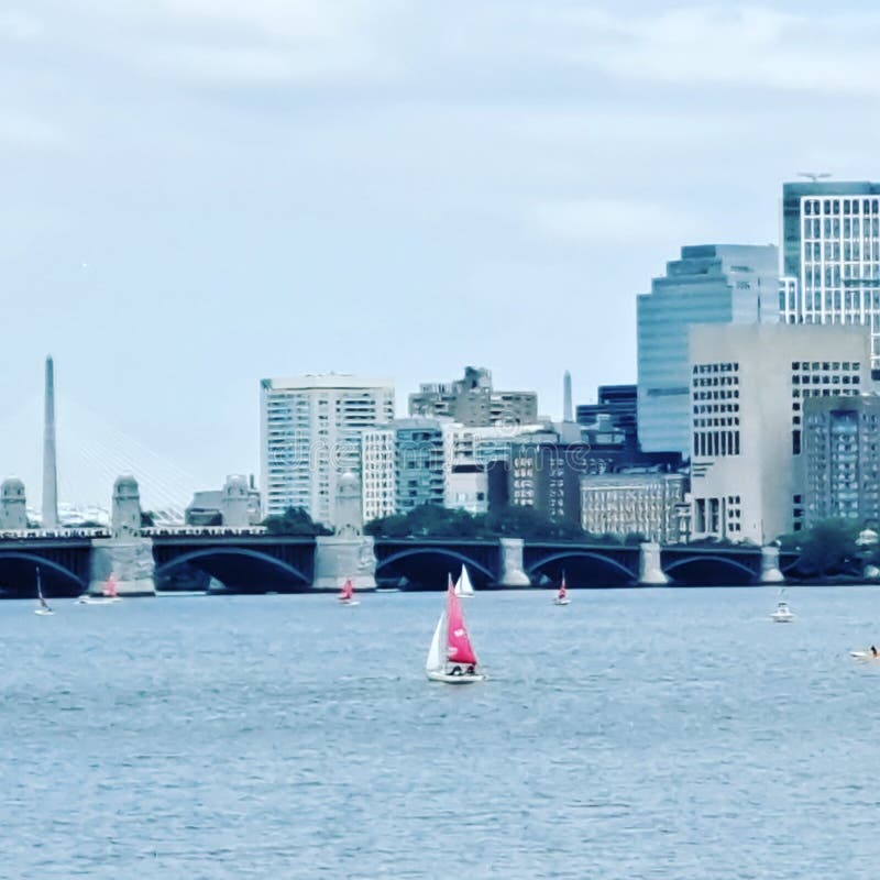 Boston Harbor view editorial photography. Image of cities - 275622032