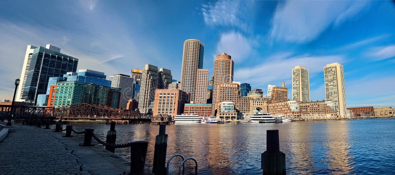 Boston harbour stock photo. Image of england, buildings - 242296730