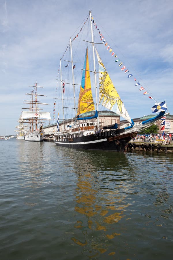 BOSTON - JULY 11: Sail Boston, Tall Ships Editorial Image - Image of ...
