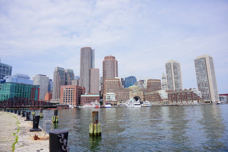 Boston landscape editorial photo. Image of high, famous - 98703831