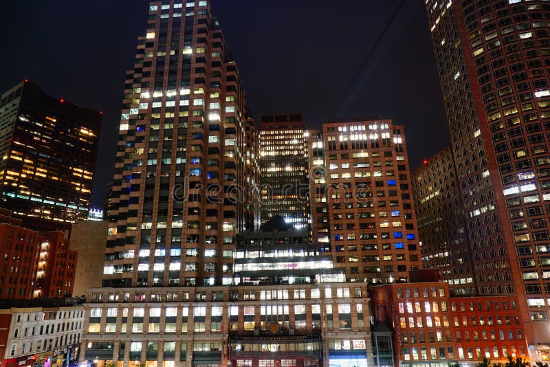 Boston landscape editorial photography. Image of building - 98729502