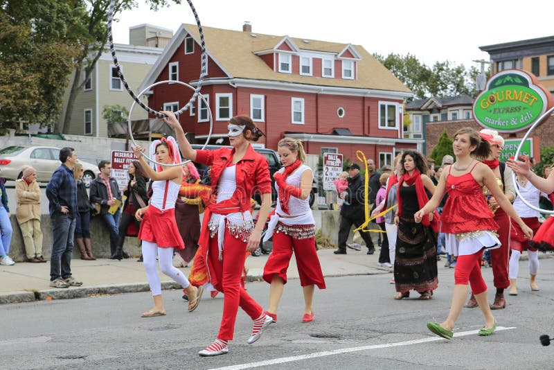 Boston, MA - October 6, 2012: Columbus Day Parade Editorial Stock Photo ...