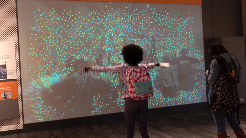 Boston, Massachusetts - 20181023 - Museum of Science - Girls Dance in ...