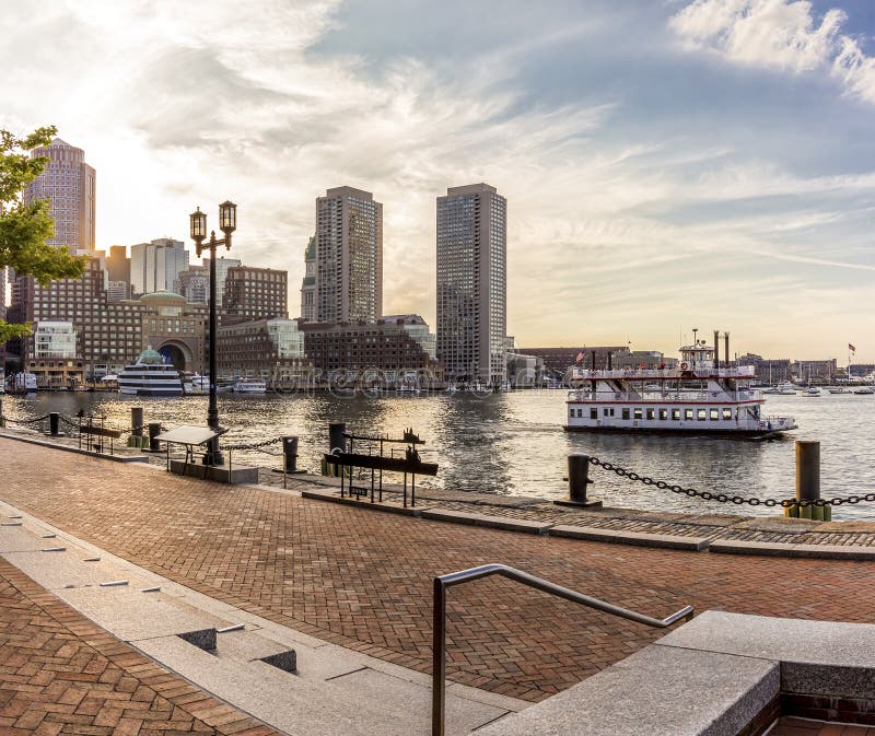 Boston in Massachusetts, USA Stock Photo - Image of skyline ...