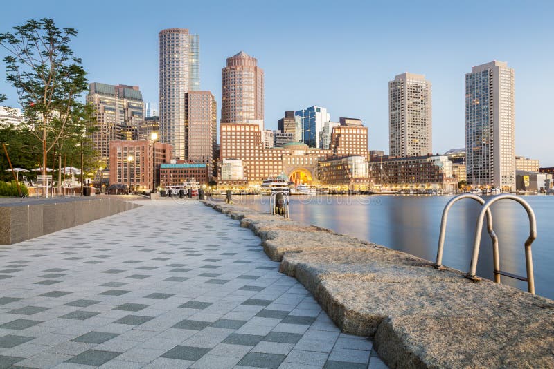Boston stock photo. Image of england, states, sunset - 75015136
