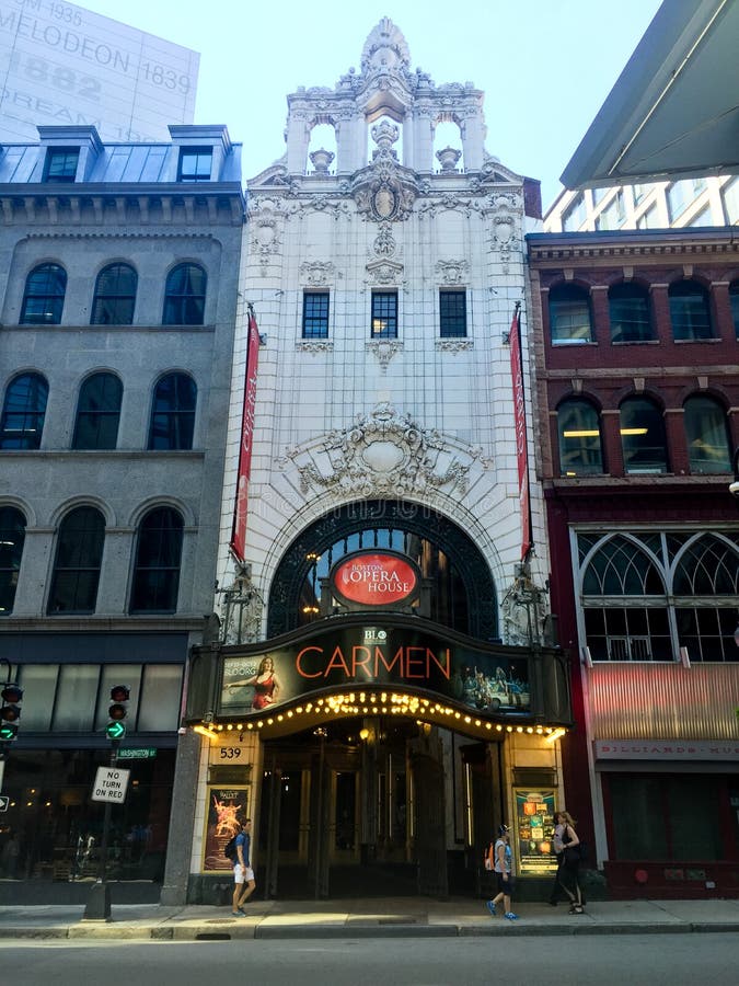 Boston Opera House editorial image. Image of historic - 76159925