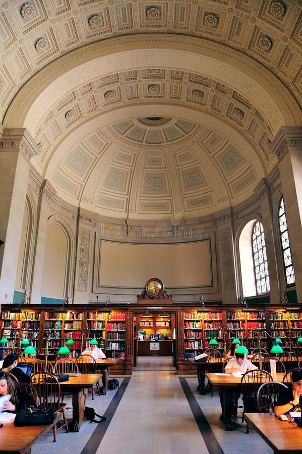 Boston Public Library editorial image. Image of decoration - 23791620