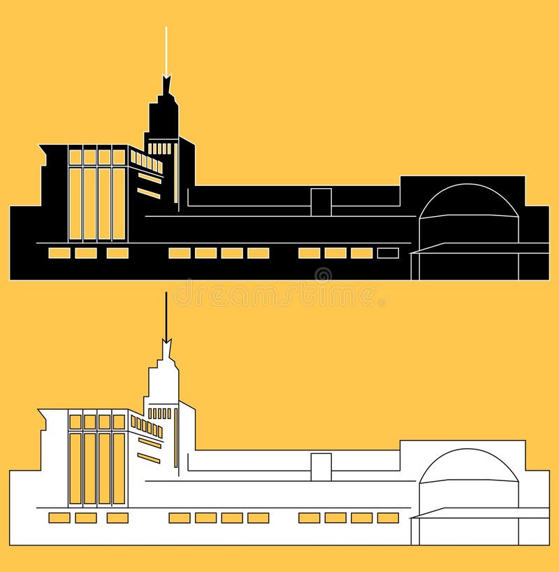 Boston Science Museum, Boston, Stock Vector - Illustration of sketch ...