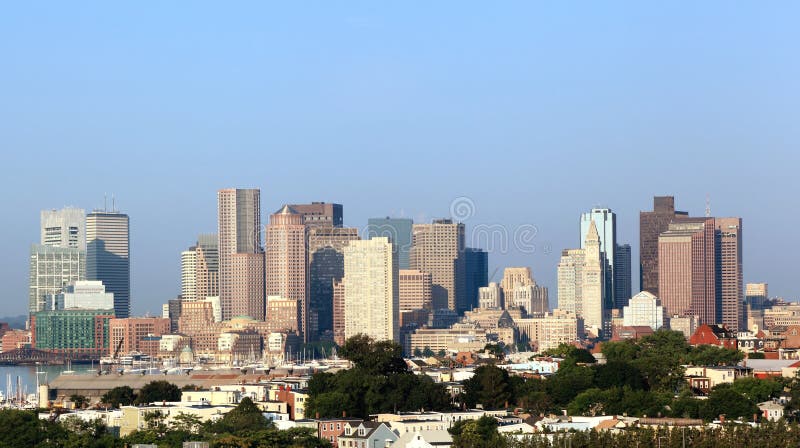 Boston stock photo. Image of cityscape, massachusetts - 45512186
