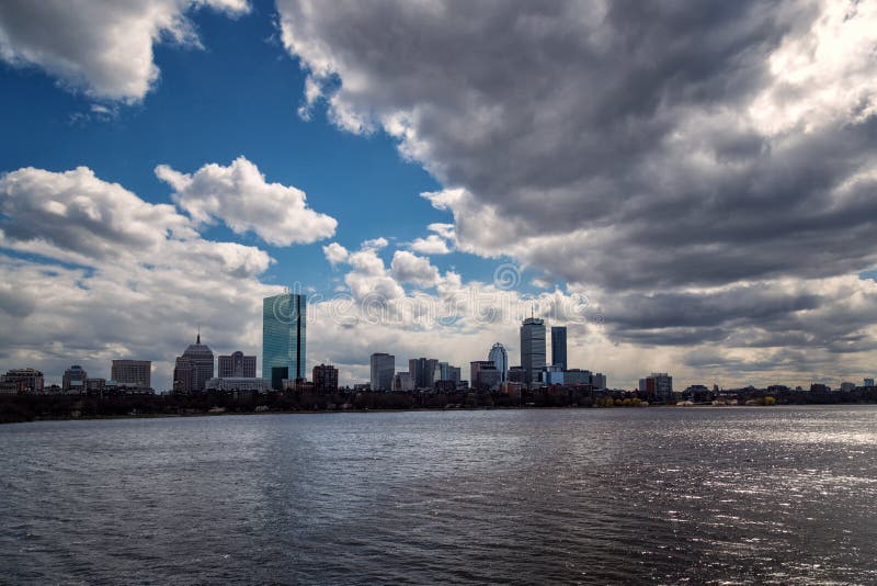 The Boston Skyline stock image. Image of nature, home - 215994831