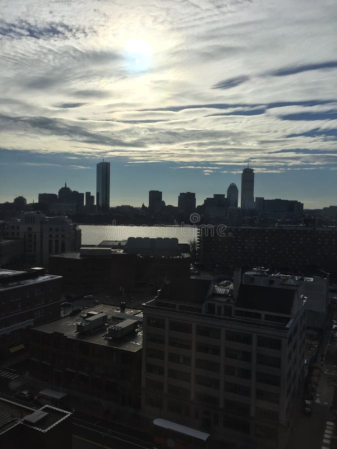 Boston Skyline stock photo. Image of downtown, view - 113501378