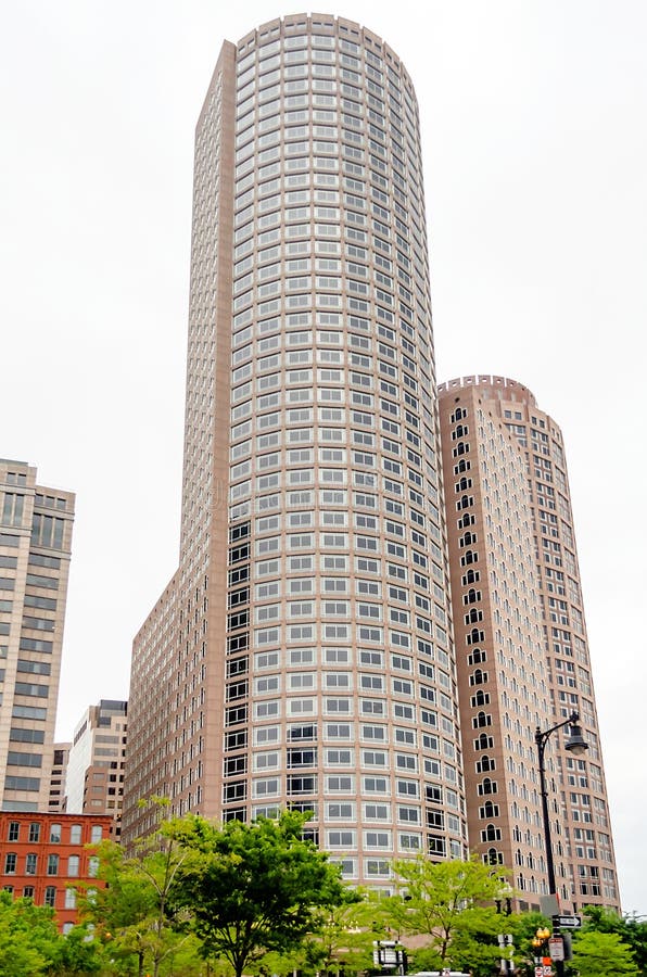 Boston Skyscrapers stock photo. Image of america, tall - 32190822