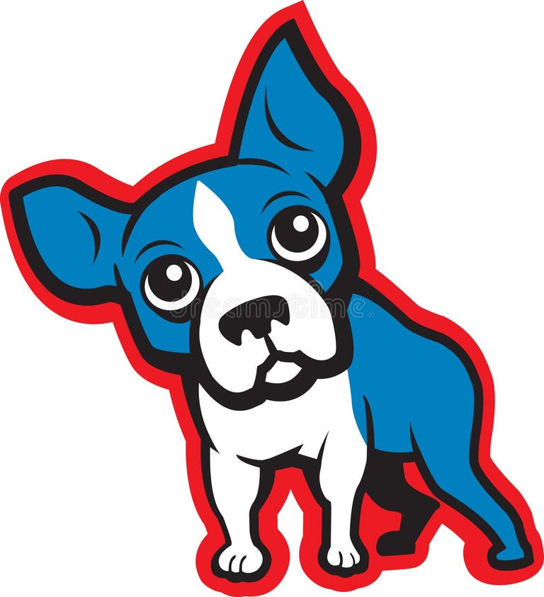 Boston Terrier Clip Art Stock Illustrations – 137 Boston Terrier Clip ...