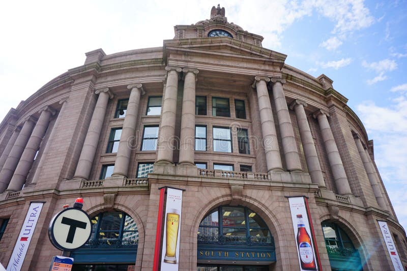 Boston railway station editorial stock photo. Image of esplanade - 98704143