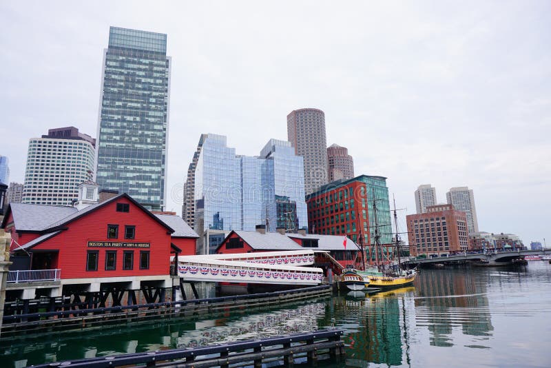 Waterfront building editorial photo. Image of american - 98704166