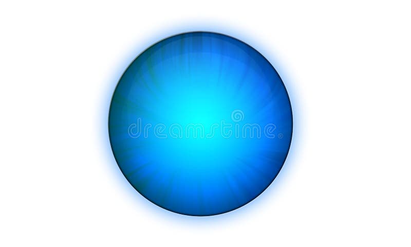 Botón azul stock de ilustración. Ilustración de moderno - 15349414