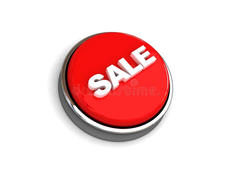 Botón de la venta stock de ilustración. Ilustración de texto - 15591210