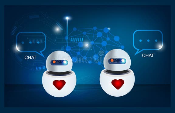 2 Bot Conversation Method Illustrations. Stock Vector - Illustration of games, logo: 271823843