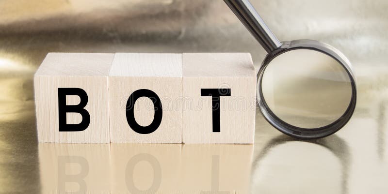 Bot the Inscription on the WOODEN Cube with Letters and Words from the ...