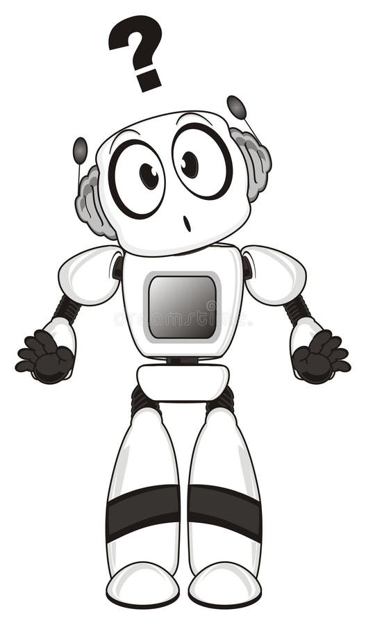 Bot and large mark stock illustration. Illustration of modern - 95759618