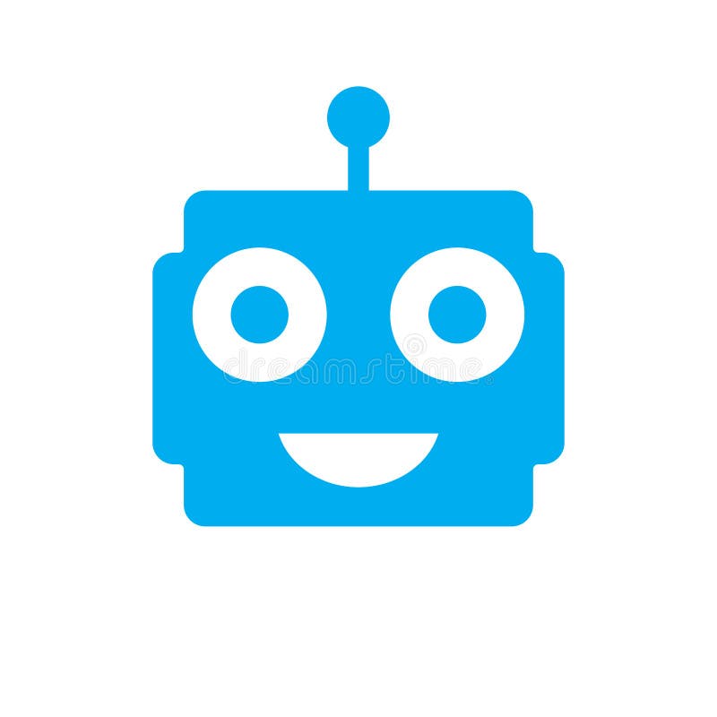 Bot Logo Template Vector Icon Design. Flat Icon Vector Illustration for ...