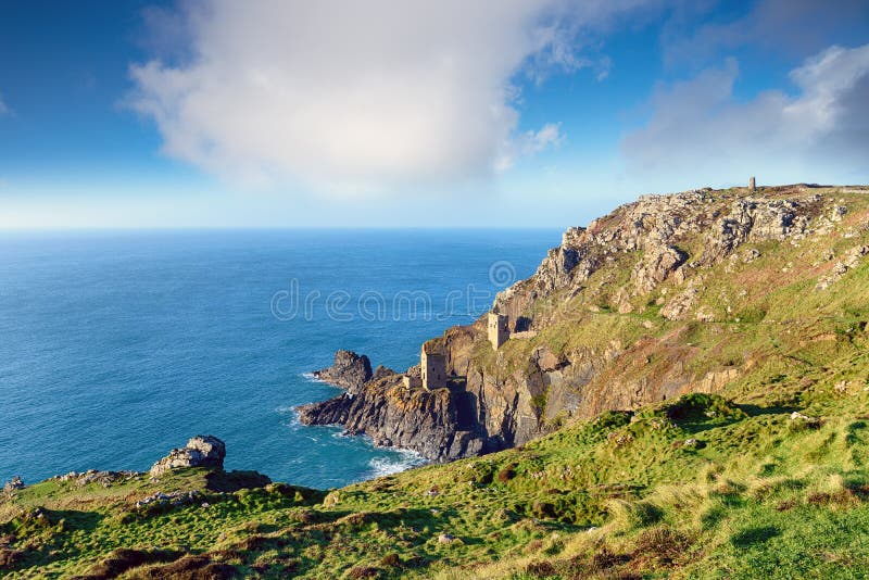 Botallack in Cornwall stock photo. Image of rural, landmark - 86368586