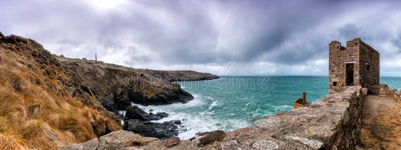 Botallack the crowns stock image. Image of europe, path - 69218595