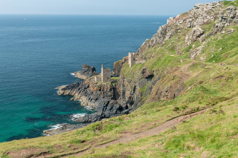 Botallack mine in Cornwall stock photo. Image of kingdom - 233406002