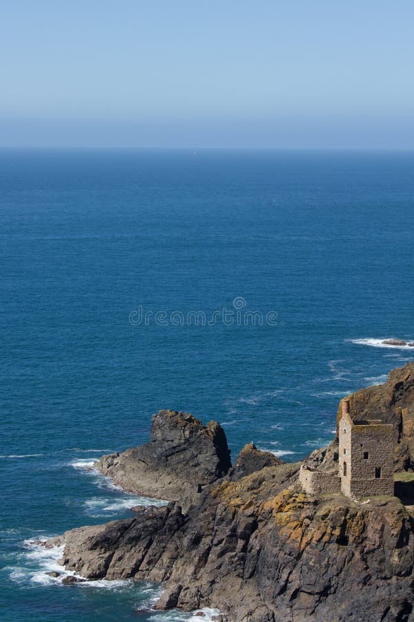 Botallack Mine stock image. Image of landmark, torist - 41972741