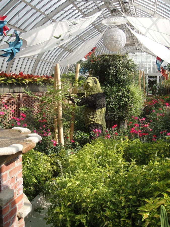 Botanic Garden in Pittsburgh Editorial Stock Image - Image of botanic ...