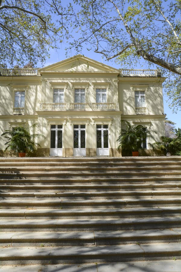 Botanic Gardens Malaga stock photo. Image of house, tourist - 47553770