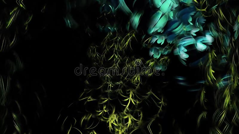 Botanical Art Flowers Digital Rendering Stock Illustration ...