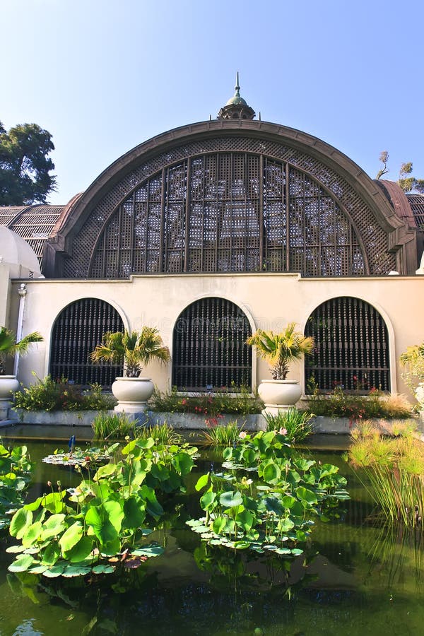Botanical Building in San Diego Stock Photo - Image of garden, flowers ...