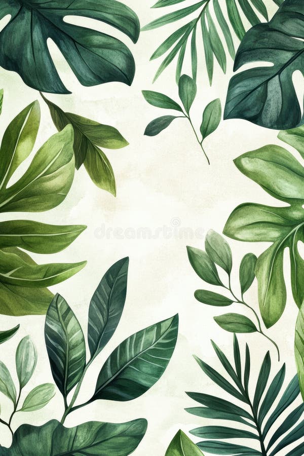 Botanical Business Patterns, Calming Grey and Green Botanical Patterns ...