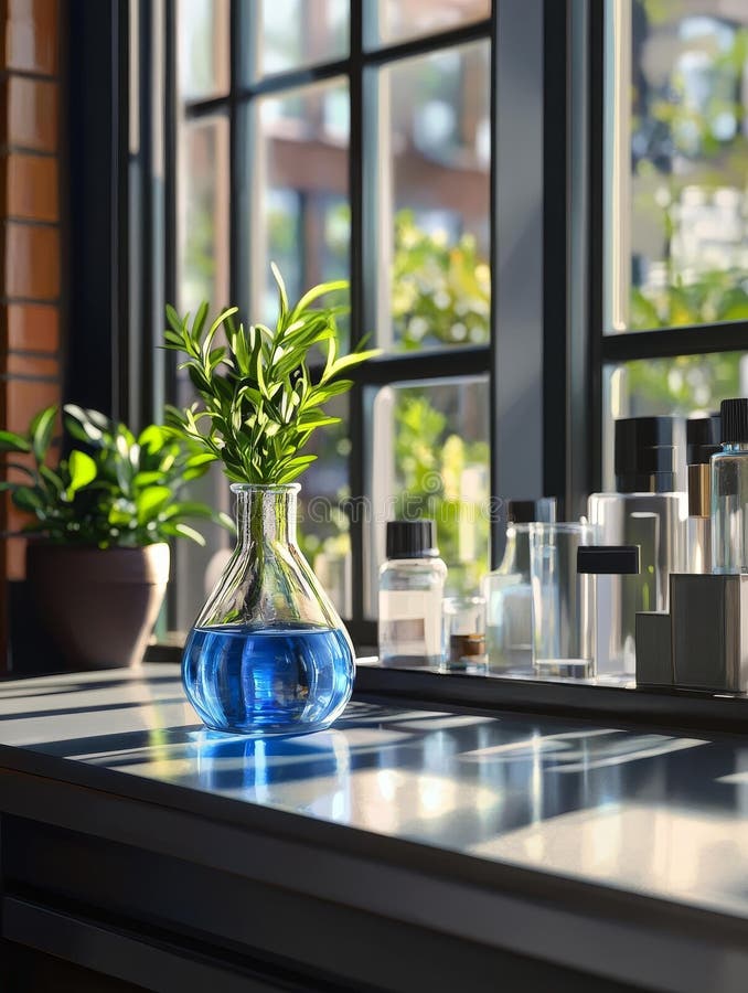 Botanical Experiment in Sunlight Science Nature Growth Tranquility ...